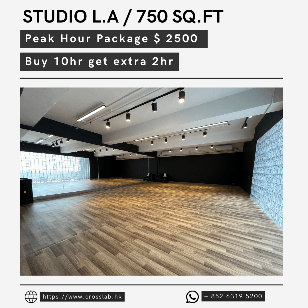 Dance Studio Rental Price | Kowloon Bay Dance Studio | CrossLab